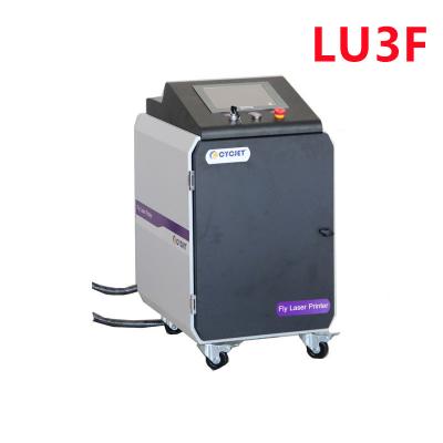 China CYCJET 3W Fly Laser Printing Machine Printing Text On Pipe Industry for sale