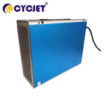 중국 플라이 레이저 마크 머신 금속에 인쇄를 위한 50W 생산 라인 판매용