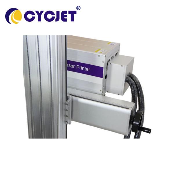 CYCJET 5W Máquina de marcado con láser UV para tapa de botella HDPE de colores