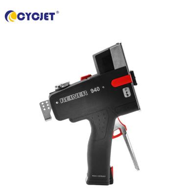 China Portable Reiner940 Handheld Inkjet Printer For Carton Box Printing Solvent Based Ink for sale