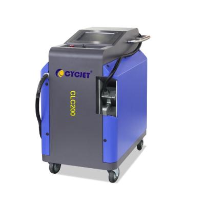 Cina macchina di plastica di pulizia del dissolvente di ruggine del metallo dell'allume dello stampaggio ad iniezione della macchina del laser 500W in vendita