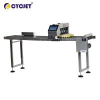 China Smart Egg Thermal Inkjet Printer Coder 6 Lines For Date Printing​ for sale