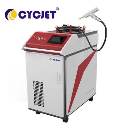 Cina macchina portatile della saldatura a laser della fibra 1500W in vendita