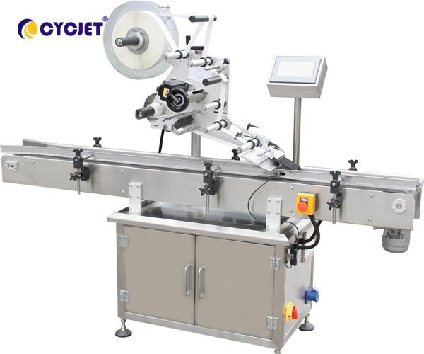 Máquina de etiquetado de la etiqueta engomada de CYCJET Mark Square Bottle Labeling Machine para la etiqueta de la etiqueta engomada de las bolsas de plástico