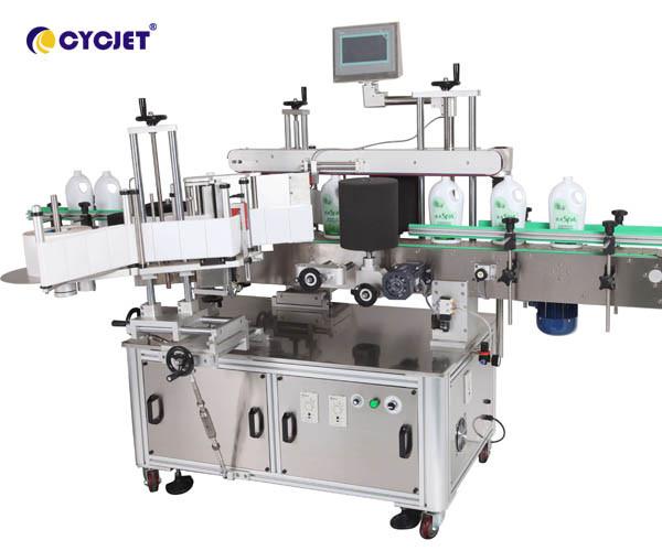 Máquina de etiquetado de la etiqueta engomada de CYCJET Mark Square Bottle Labeling Machine para la etiqueta de la etiqueta engomada de las bolsas de plástico