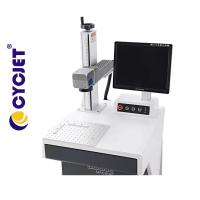 China High Performance Desktop Coding And Marking Machine LF30 Fiber Laser Printer for sale
