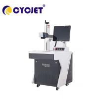 China High Performance Desktop Coding And Marking Machine LF30 Fiber Laser Printer for sale