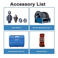 China RJHT-880 Automatic Remote Control Sewer Dredging Machine Efficient Pipe Blockage Removal Equipment for sale