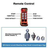 China RJHT-880 Automatic Remote Control Sewer Dredging Machine Efficient Pipe Blockage Removal Equipment for sale