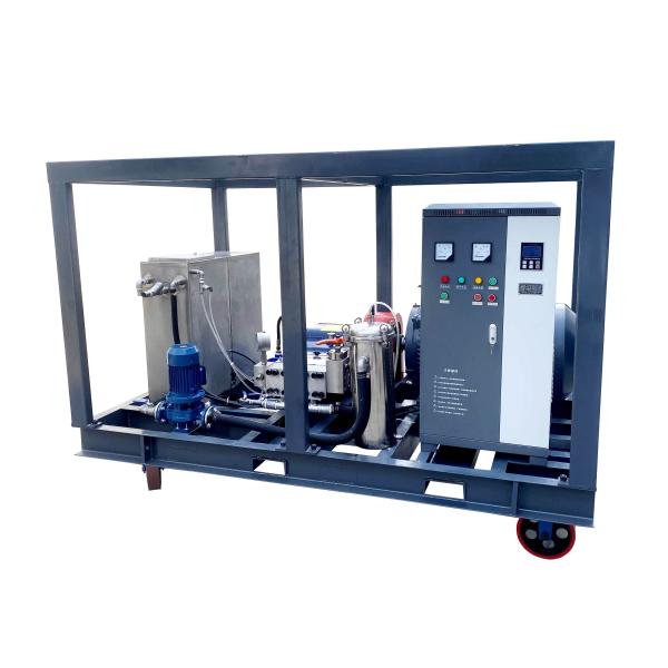 Quality Electric driven industrial vacuum cleaner with a pressure range of 2500bar for rust removal, paint removal, and cleaning for sale