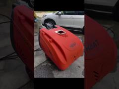 Hot water high-pressure cleaning machine