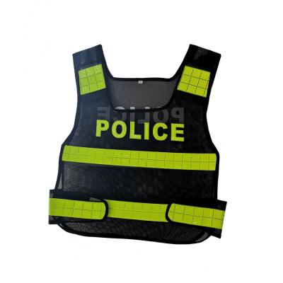 China Security Police Traffic Jacket Men Reflective Safety Clothing vest for sale