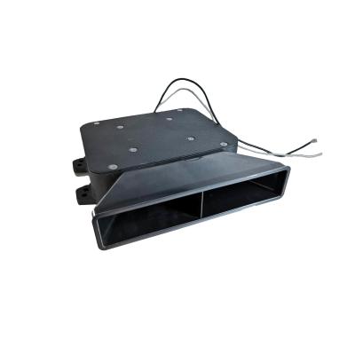 China 3 years warranty compact 100w siren horn speaker slim 11 ohm siren speaker for sale