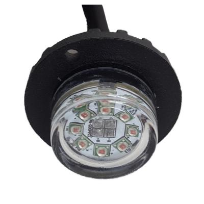 China car flashing 3W Aluminum base LED hideaway strobe lighthead for sale for sale