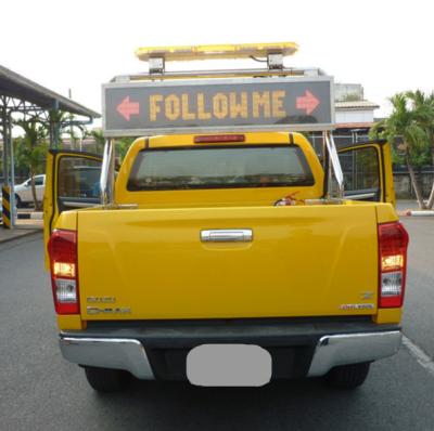China factory led car message sign display FOLLOW ME display with CE for sale
