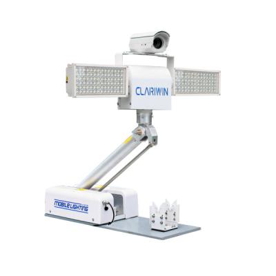 China vehicle truck mounted telescoping mast floodlights with camera for sale
