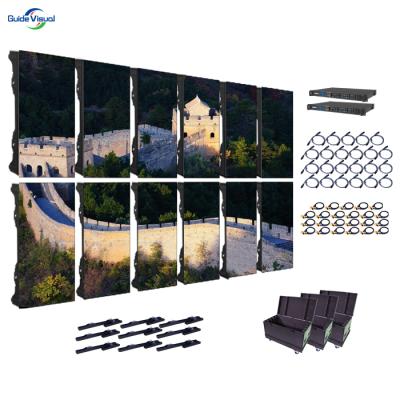 China SMD1912 IP65 Waterproof Flexible Led Video Wall Display Screen For Church And Concert Events for sale