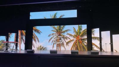 China Factory LED Video Wall Panels | P4.81 Waterproof, Delivered on Pallets for sale