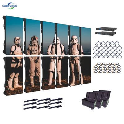 China Flexible Outdoor Rental Led Display Video Wall Display Panel 7680Hz 4K for sale