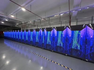 China Commercial COB Led Video Wall Creative Led Display 800nit from Guide Visual for sale