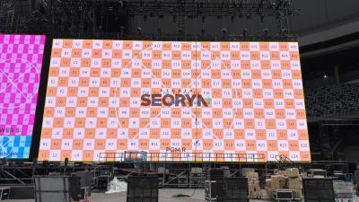 China Guide Visual Professional Rental LED Video Wall P3.91, No Black Screen Design, Outdoor Event Display for sale