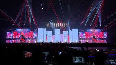 China Guide Visual Curved Fast Installation Rental LED Screen for Event Production for sale