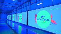 China Guide Visual Energy saving Led Video Wall Display featuring smart brightness adjustment and consumption for sale