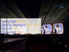 customizable gs rental led video wall display with 7680hz high refresh rate dual power & signal back