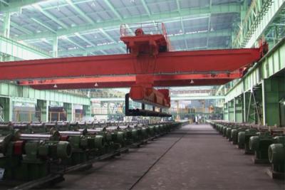 China Intelligent Steel-Pipe Distribution Overhead Crane Capacity: 16/16t Span: 26.5m Lifting Height: 7m for sale