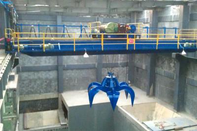 China Overhead Crane for Garbage Disposal Capacity: 800-2,000t/d Lifting Height: 34m, 36m Working Level: A8 for sale
