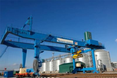 China Container Gantry Crane for Railway Freight Yard    Lifting Capacity: 35t Span: 30m Lifting Height: 16m for sale