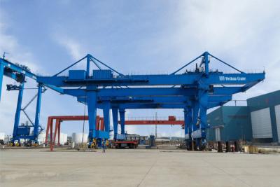 China Rail Mounted Container Gantry Crane   Capacity: 35t, 40.5t Lifting Height: 16m, 12.3m Working Duty: A6, A7 for sale