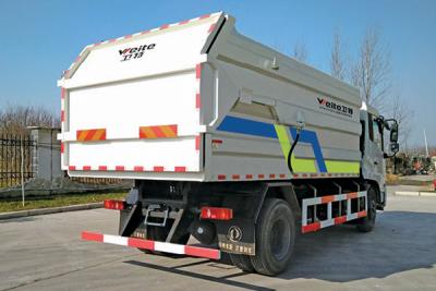 China Compression Docking Garbage Truck   Weight: 12,590kg, 15,800kg, 16,000kg Tank Volume: 13L, 17L for sale