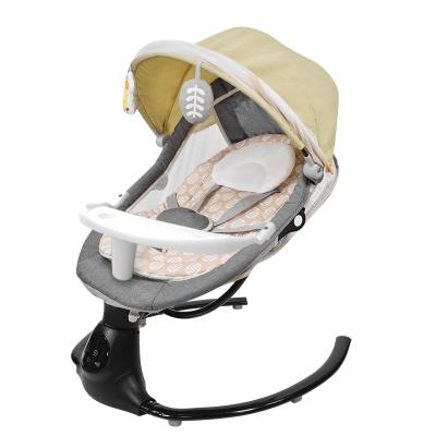 China Smart Sensing Infant Bouncer Swing Cry Detection Intelligent Newborn Rockers for sale