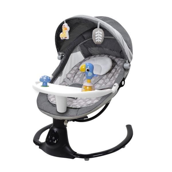 Quality OEM ODM Infant Electric Rocker With Bluetooth Remote Control for sale