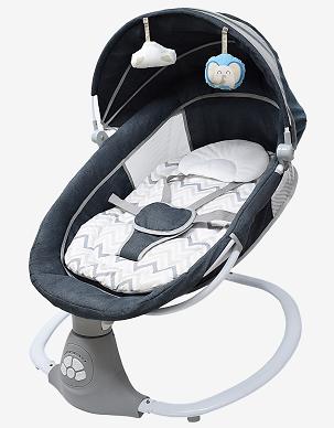 Quality OEM Pink Automatic Electric Cradle Swing Multiple Speed Settings for sale
