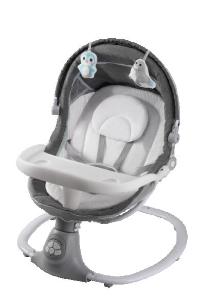 Quality Blue Automatic Infant Bouncer Folding Electric Swing For Newborn for sale