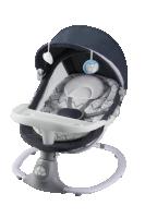 Quality Blue Automatic Infant Bouncer Folding Electric Swing For Newborn for sale