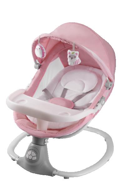 Quality Blue Automatic Infant Bouncer Folding Electric Swing For Newborn for sale