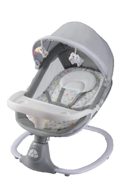 Quality Blue Automatic Infant Bouncer Folding Electric Swing For Newborn for sale