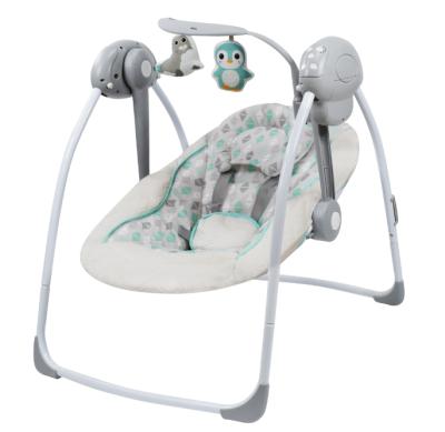 China Battery Operated Newborn Swing Chair 25Lbs Infant Bouncers And Rockers for sale