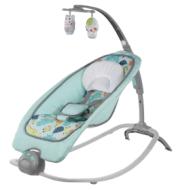China Vibration Infant Rocker Chair Blue Pink Infant Swing And Rocker for sale