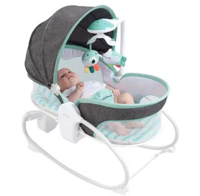 China 20kg Load Infant Rocking Bed RoHS Compliant Self Rocking Crib for sale