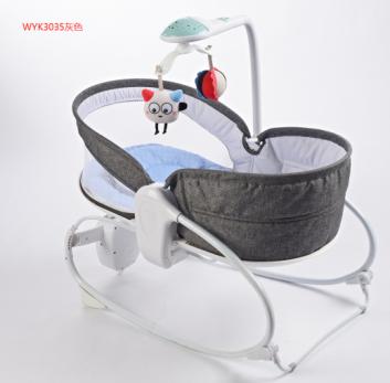 Quality Hospital Automatic Rocking Cot Smart Sensing Swing Bed For Infants for sale