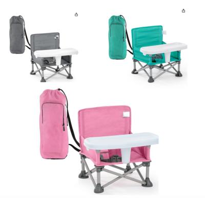 China Lightweight Childrens Camp Chairs Foldable Kids Camping Chair With Side Table for sale