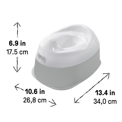 China OEM Foldable Potty Seat Non Toxic Potty Training Chair Pantone Color for sale