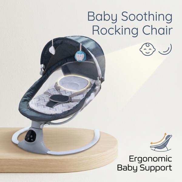 Quality Kinetic Balance Smart Bouncer ODM Self Rocking Bouncer For Baby for sale