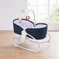 China Portable Foldable Newborn Swing Bed Remote Control Cradle With Mosquito Net for sale