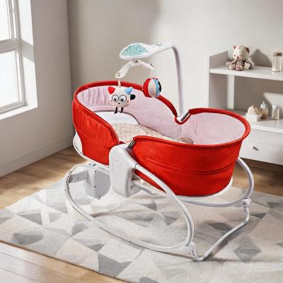China 20KG Load Capacity Electric Swing Bed with Cry Sensor Activation and Breathable Cationic Fabric for sale