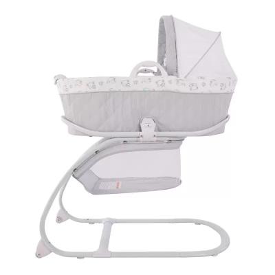 China 2-in-1 Detachable Electric Baby Cradle Bassinet for sale